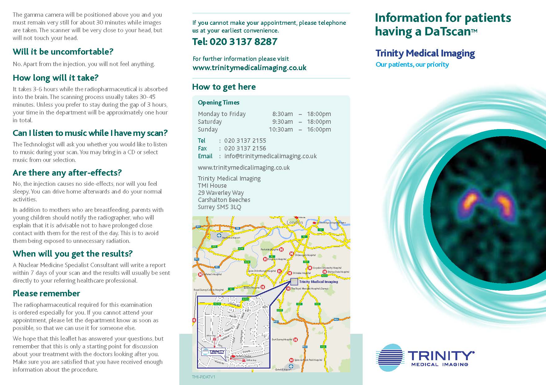 Dopamine Transporter Uptake Scan for Parkinson's Disease & Lewy Body ...